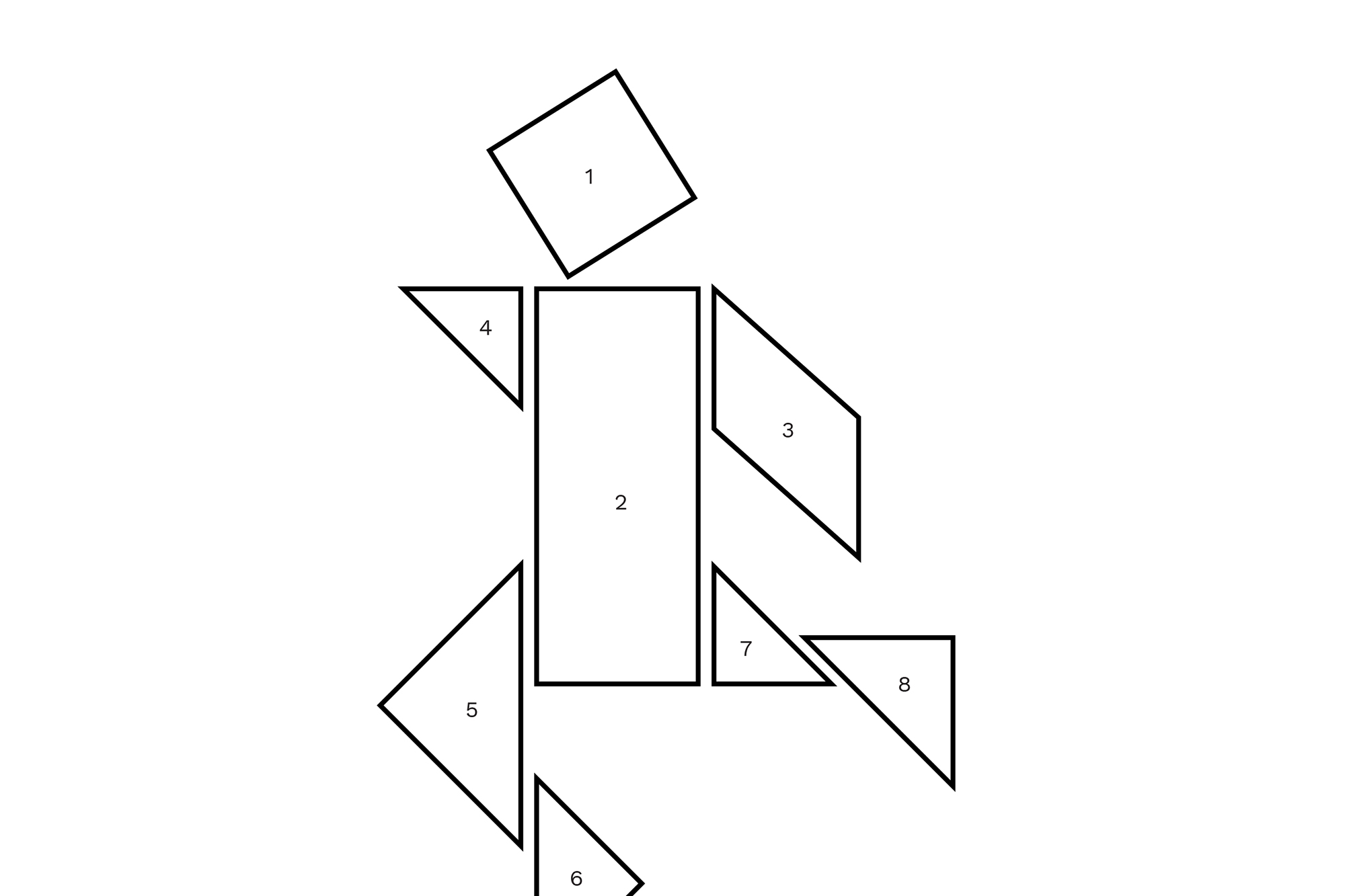 Kostenlose Anleitung: Tangram your shirt! – kinitti.de
